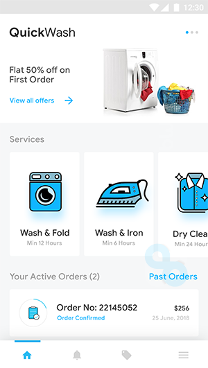 6 App| Laundry Booking App| Single Vendor Laundry Services App| Dry Cleaning| Quickwash by ...